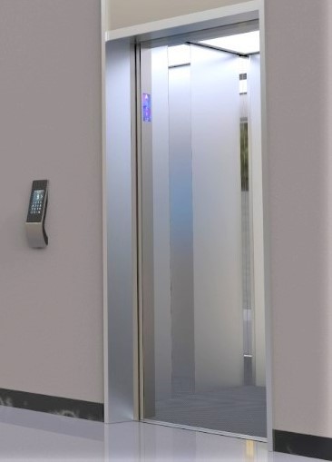 The destination floor registration unit, “DF-f,” developed ...